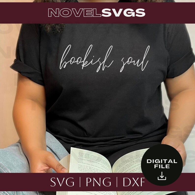 Bookish Soul SVG | Reading SVG | Book SVG | Reading Teacher Svg ...