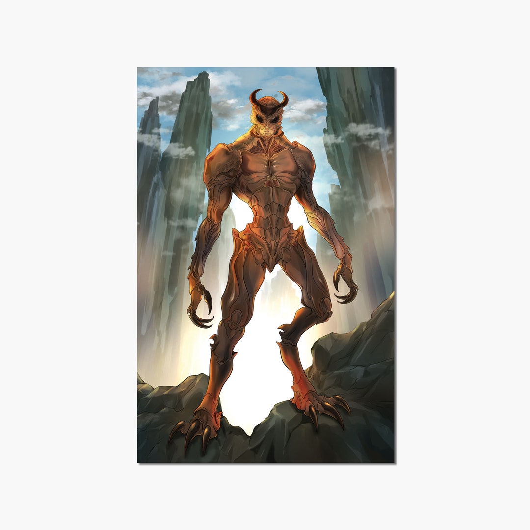 Kryptid Soldier Art Print - Etsy