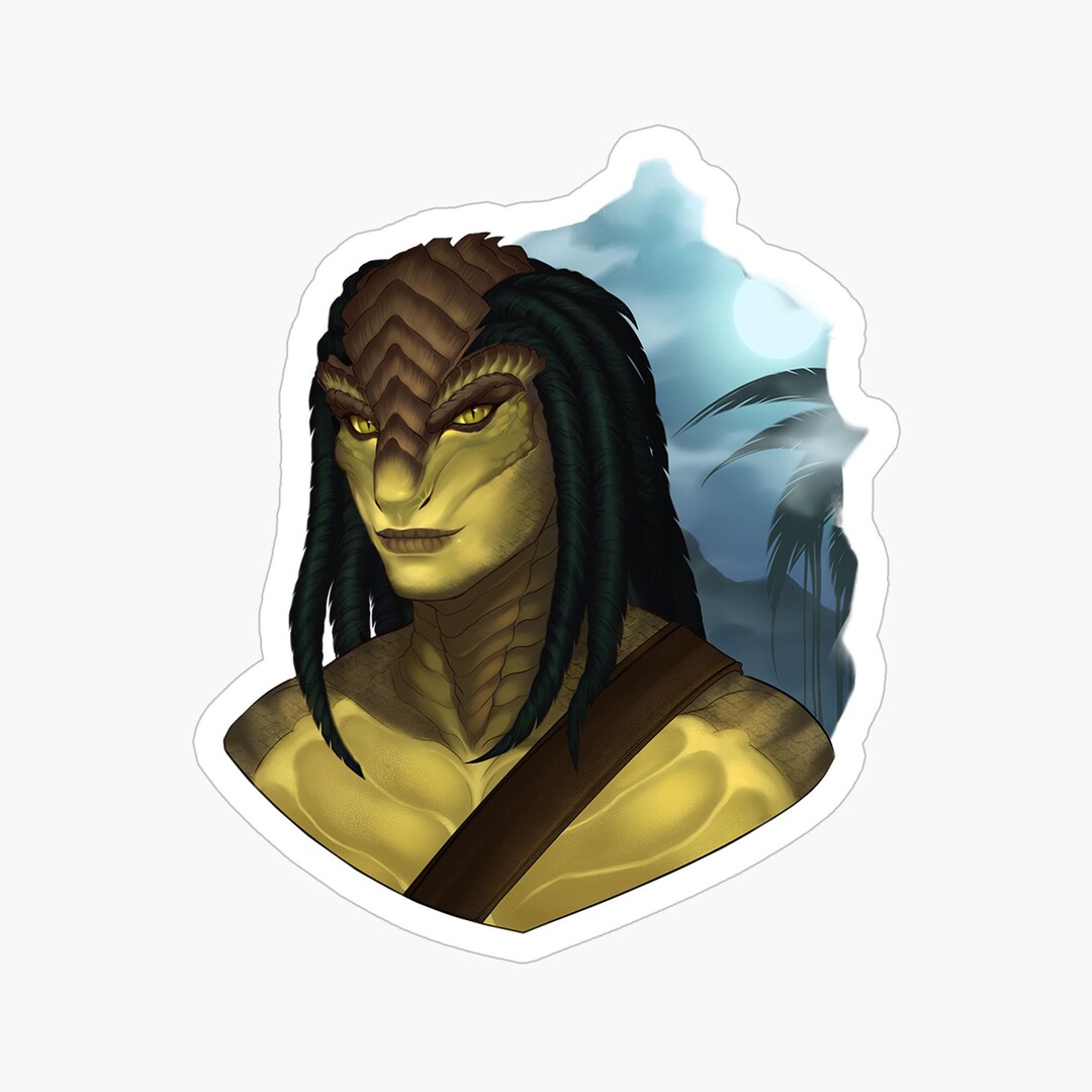 Olix Portrait Sticker - Etsy