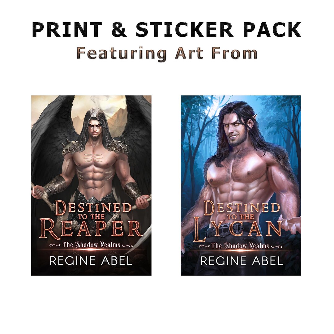 Reaper and Lycan Print & Sticker Pack - Etsy