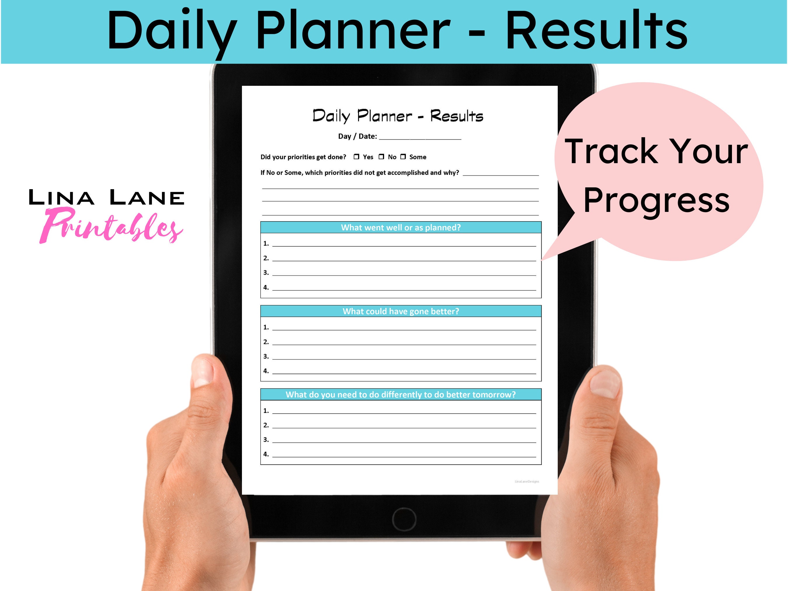 Daily Planner Packet - Etsy