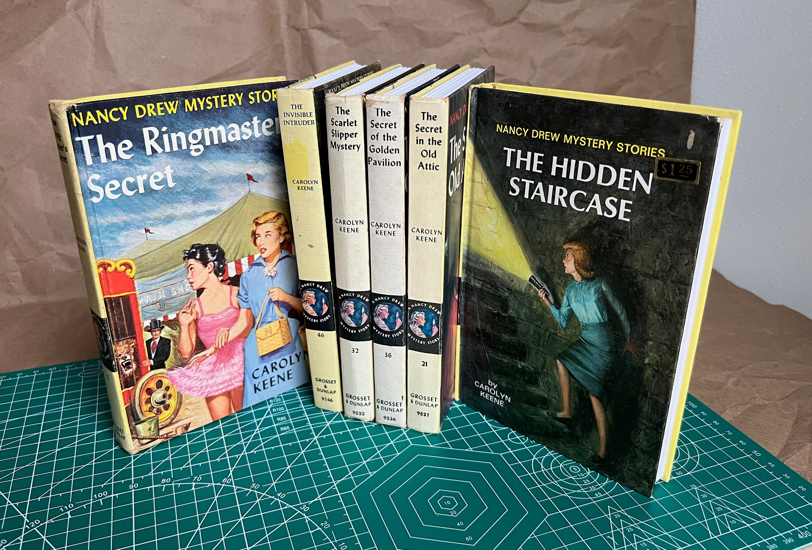 Nancy Drew Blank Handmade Journal, Made From Vintage Nancy Drew Mystery ...