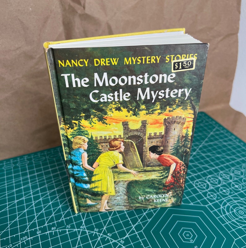 Blank Handmade Journal, Made With Nancy Drew Book Cover | Writing ...