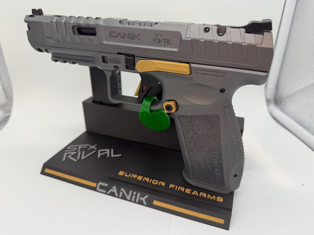 Canik SFX Rival Pistol Stand With 3 Mag Holder four Colors - Etsy