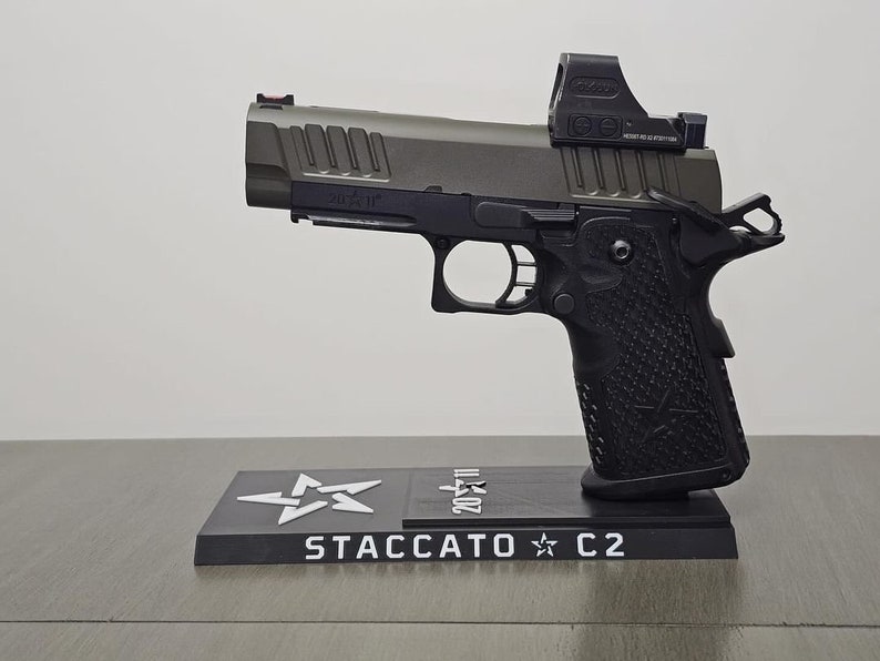 Staccato Pistol Stand/display/safe Organizer CS/XC/P/XL/C2 - Etsy