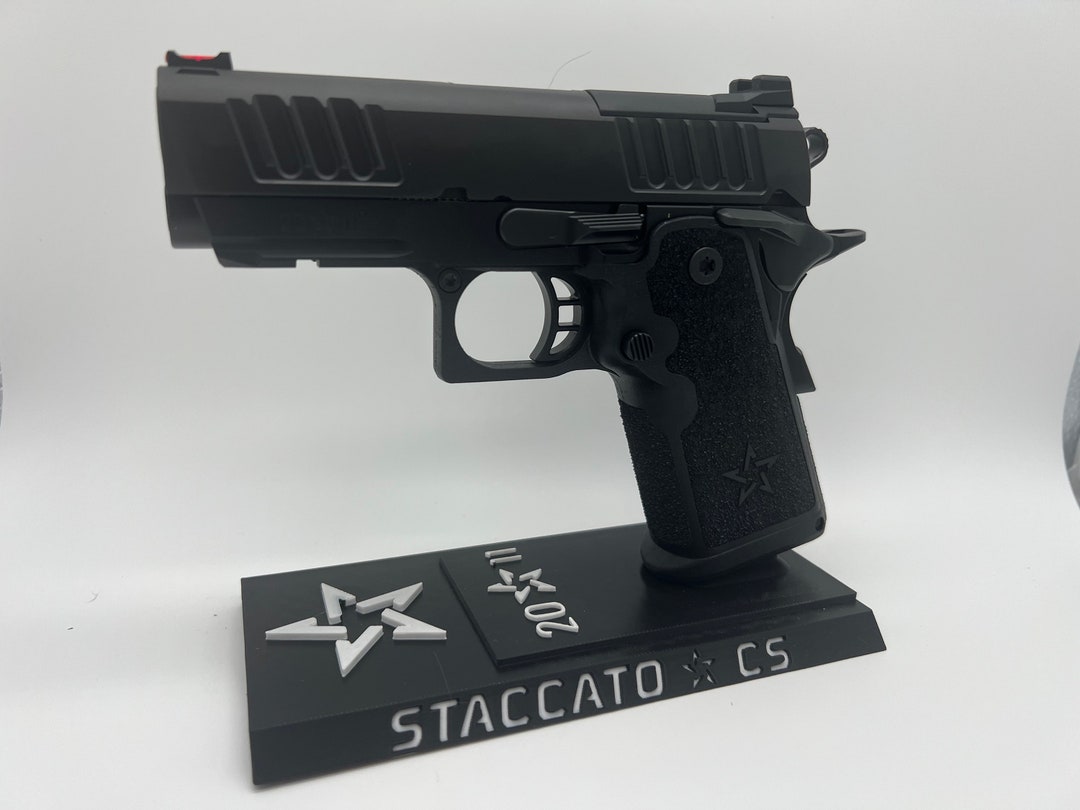 Staccato Pistol Stand/display/safe Organizer CS/XC/P/XL/C2 - Etsy