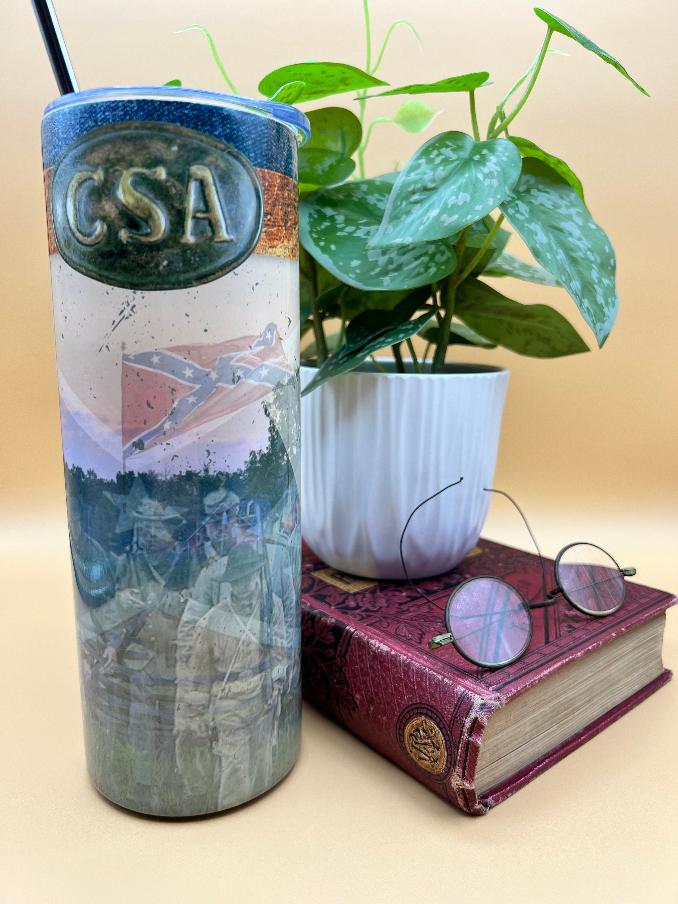 119. Civil War Confederate Re-enactors CSA Belt and Buckle Around the ...