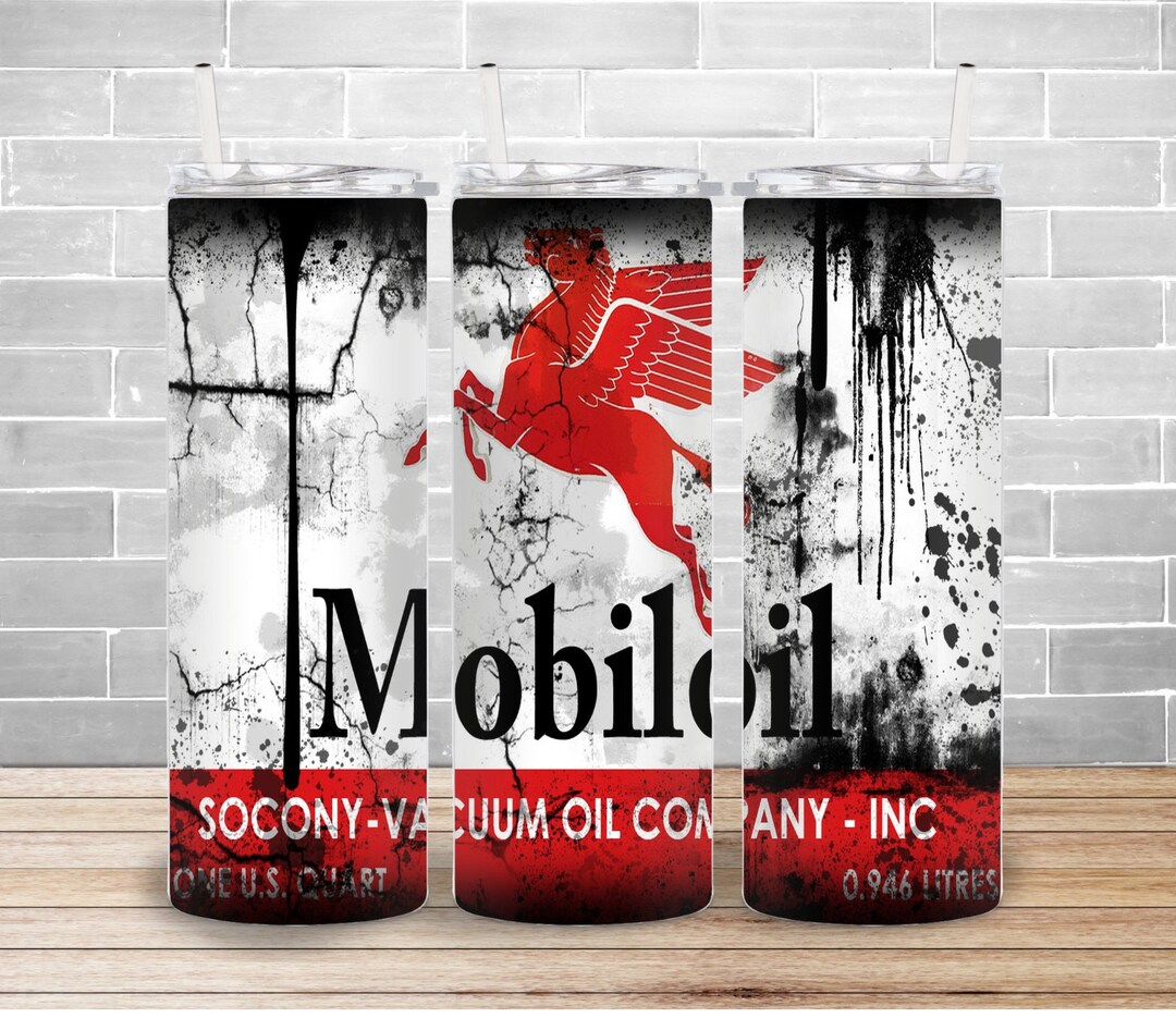 129. Mobile Oil Antique, or Very Old, Dirty Oil Can - You Are Buying a ...