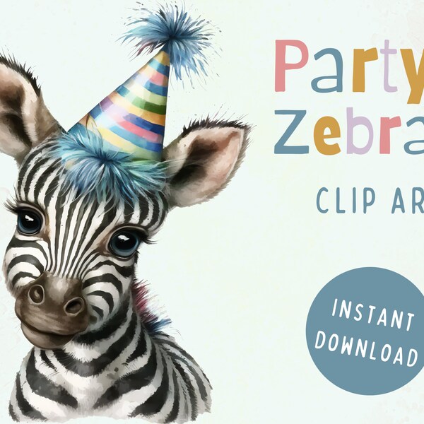 Zebra Theme Party - Etsy