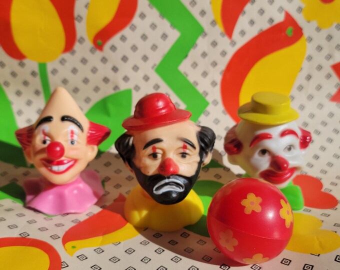 Vintage Wilton Clown Cake Toppers - Etsy