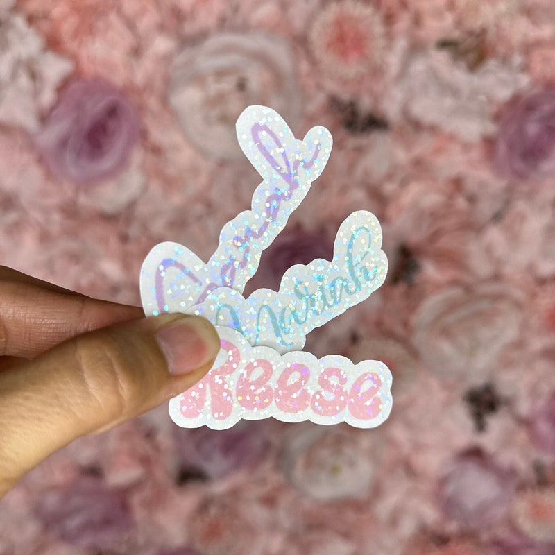 Custom Glitter Vinyl - Etsy