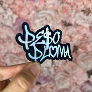 Peso Pluma Holographic Sticker/ Peso Pluma Laminated Sticker/ Peso ...