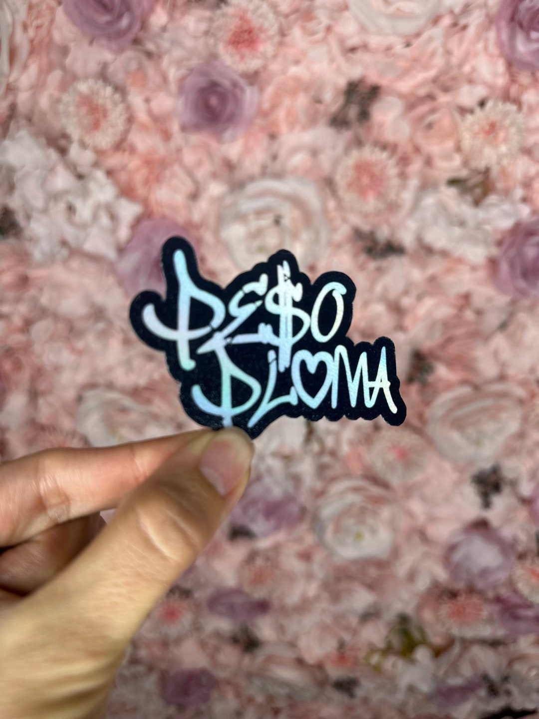 Peso Pluma Holographic Sticker/ Peso Pluma Laminated Sticker/ Peso ...