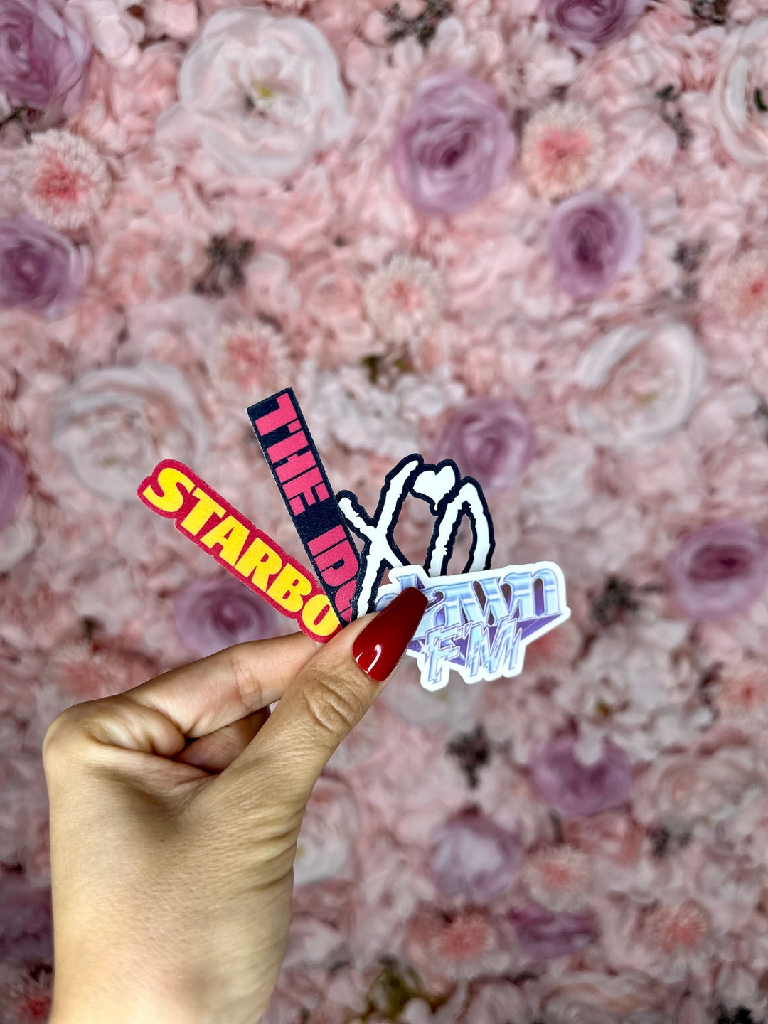 The Weeknd Laminated Sticker Pack/the Weeknd XO Stickers/the Weeknd ...