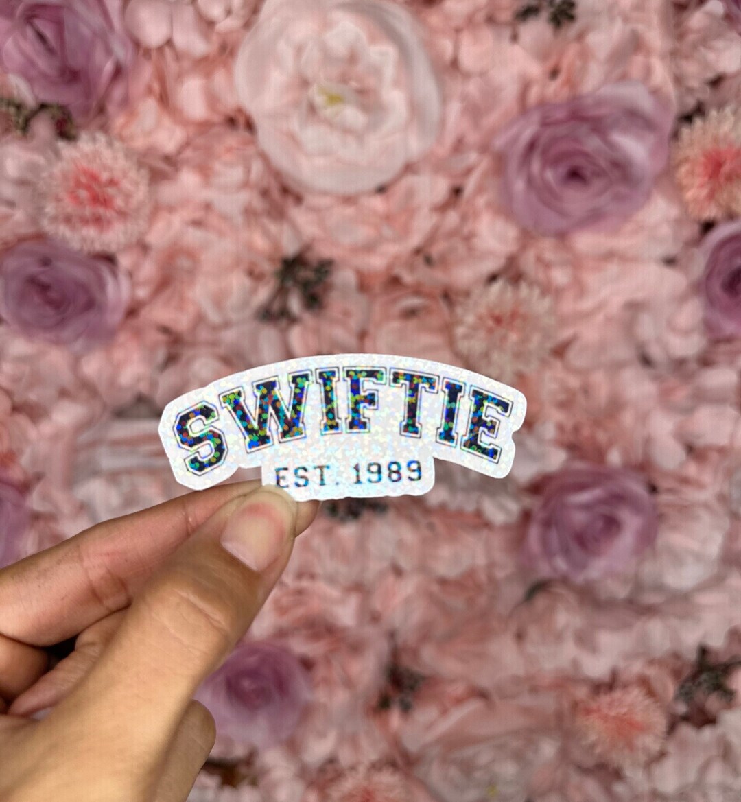 Taylor Swift Glitter Holographic Sticker/swiftie Sticker/taylor Swift ...