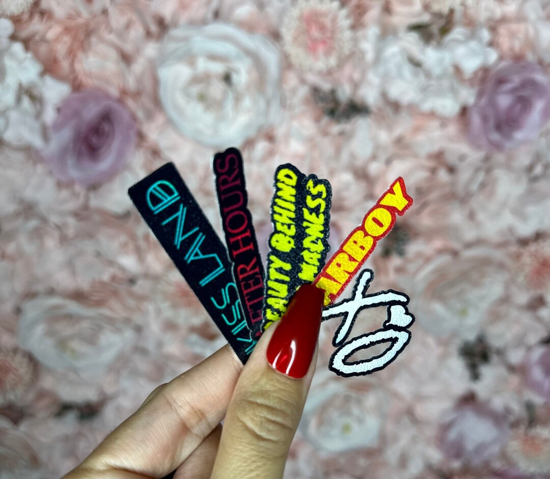 Mini Holographic Weeknd Laminated Sticker Pack/the Weeknd XO Vinyl ...