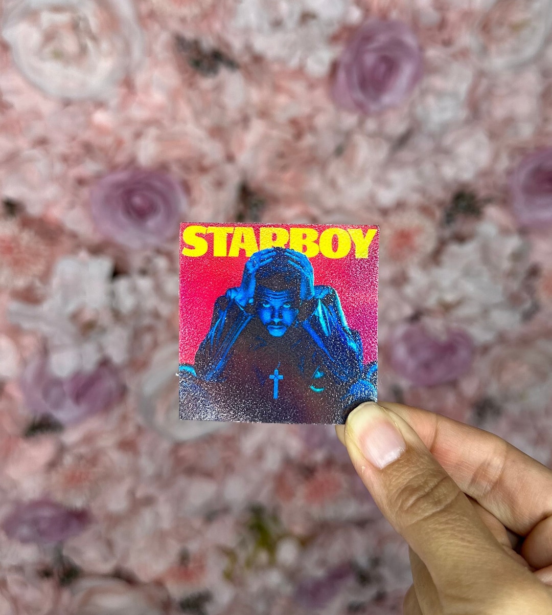 The Weeknd Holographic Sticker/the Weeknd Starboy Stickers/the Weeknd ...