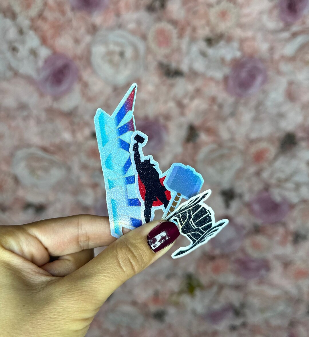 Mighty Thor Holographic Sticker Pack Thor Stickers Marvel Stickers Thor ...