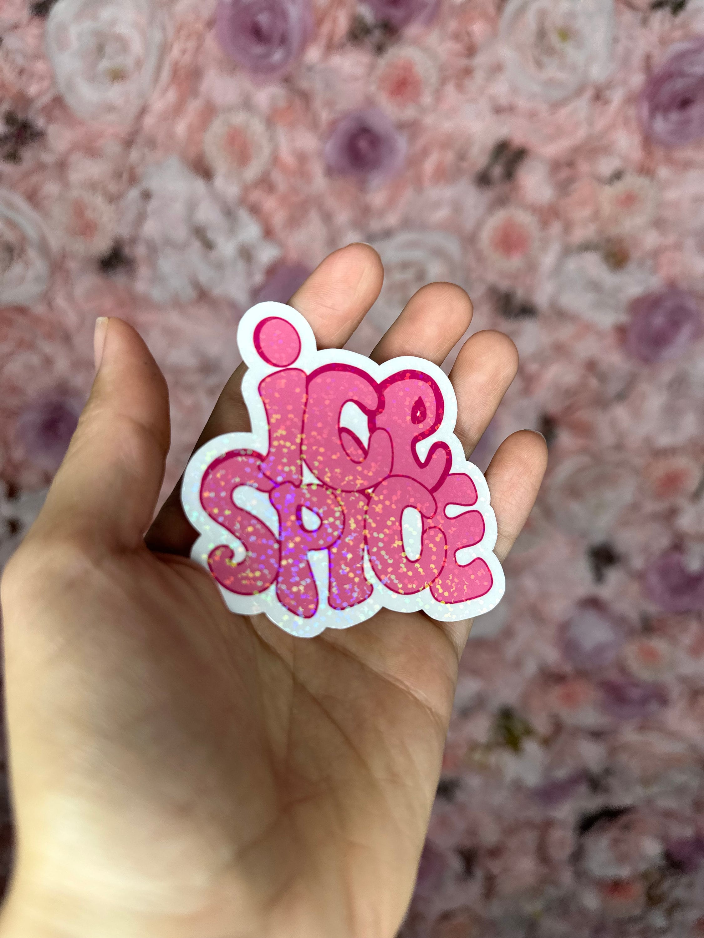 Ice Spice Holographic Large Sticker/ Ice Spice Stickers sold by Bruno ...