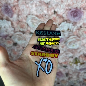Mini Holographic Weeknd Laminated Sticker Pack/the Weeknd XO Vinyl ...
