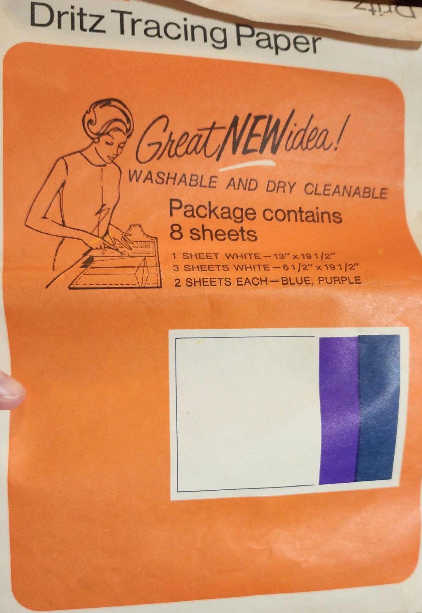 Vintage Tracing Paper and Tracing Wheels - Etsy