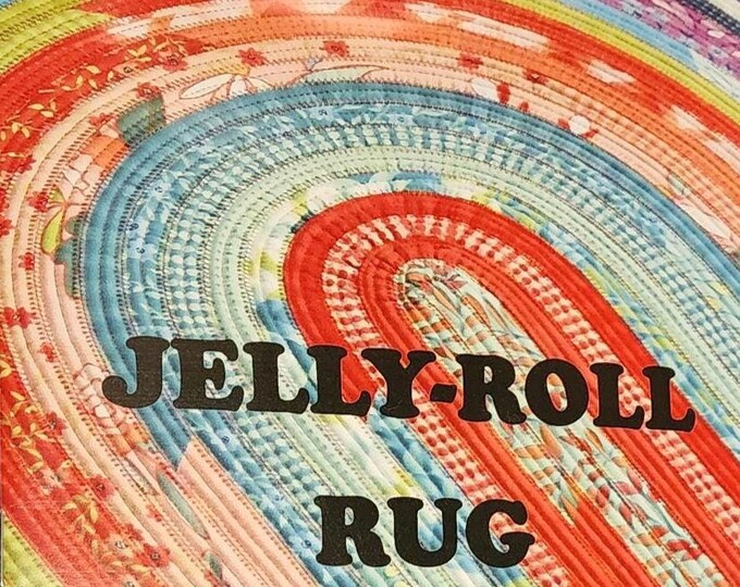 Jelly Roll Rug Pattern by RJ Designs - Etsy