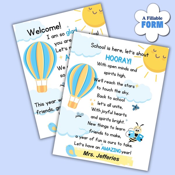 Welcome Letter - Etsy
