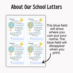 First Day of School Editable Printable for Back to School Welcome Back ...