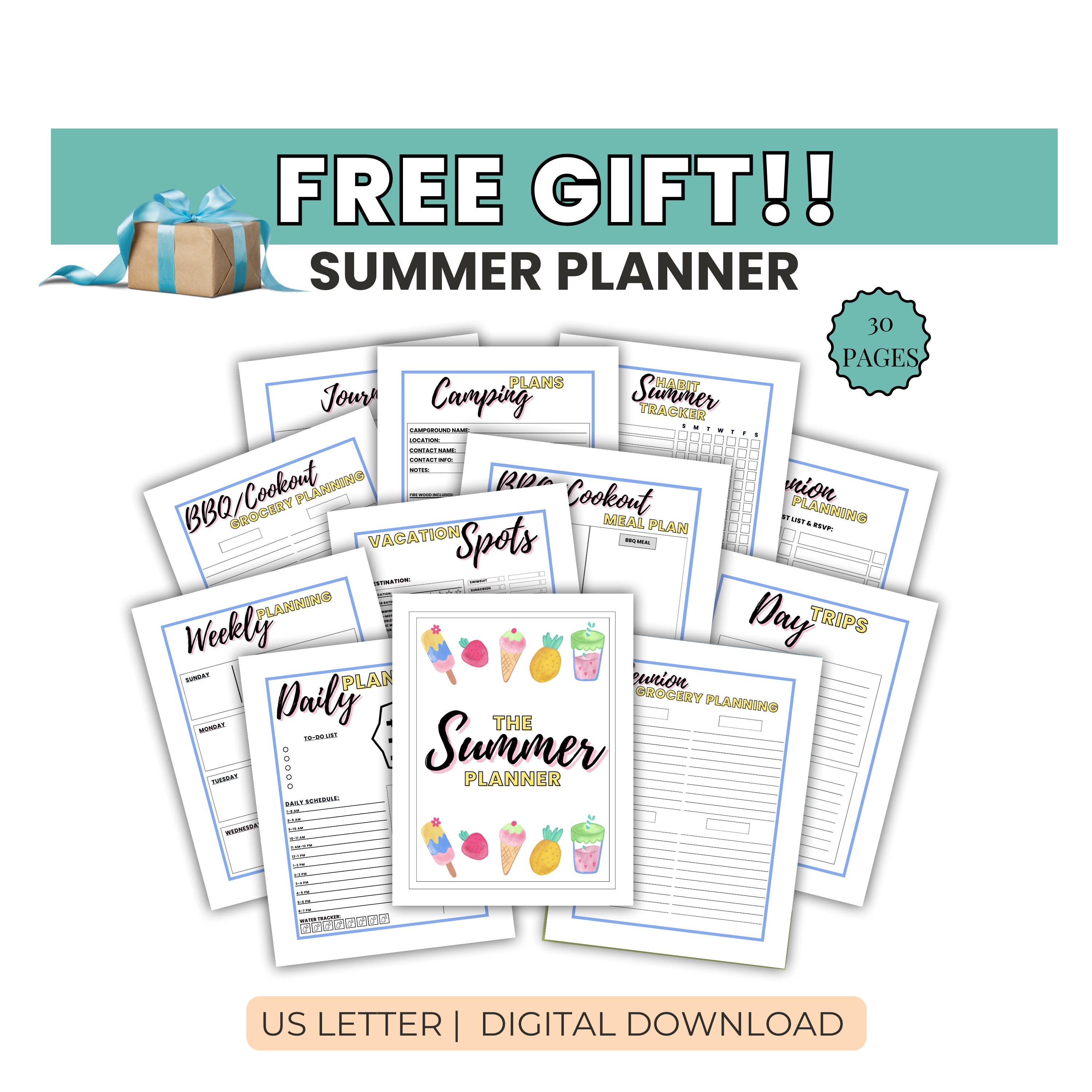 Editable Summer Scavenger Hunt Printable, Summer Activities for Kids ...