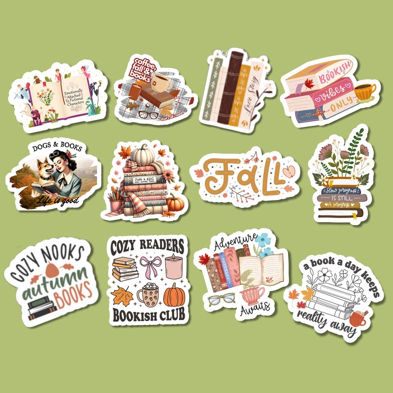 Autumn Stickers - Etsy