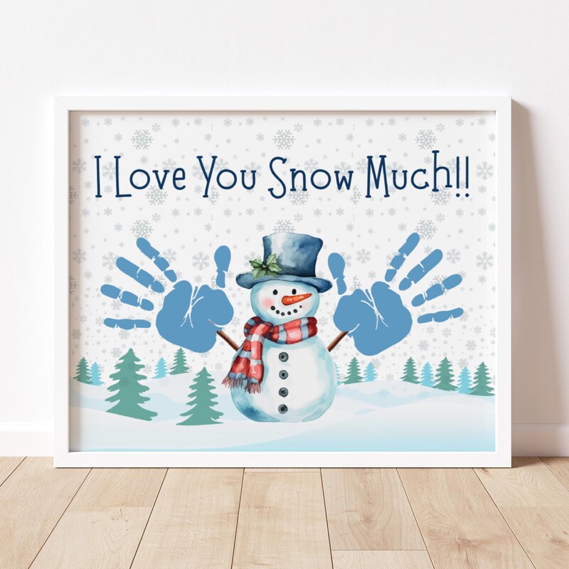 I Love You Snow Much - Etsy