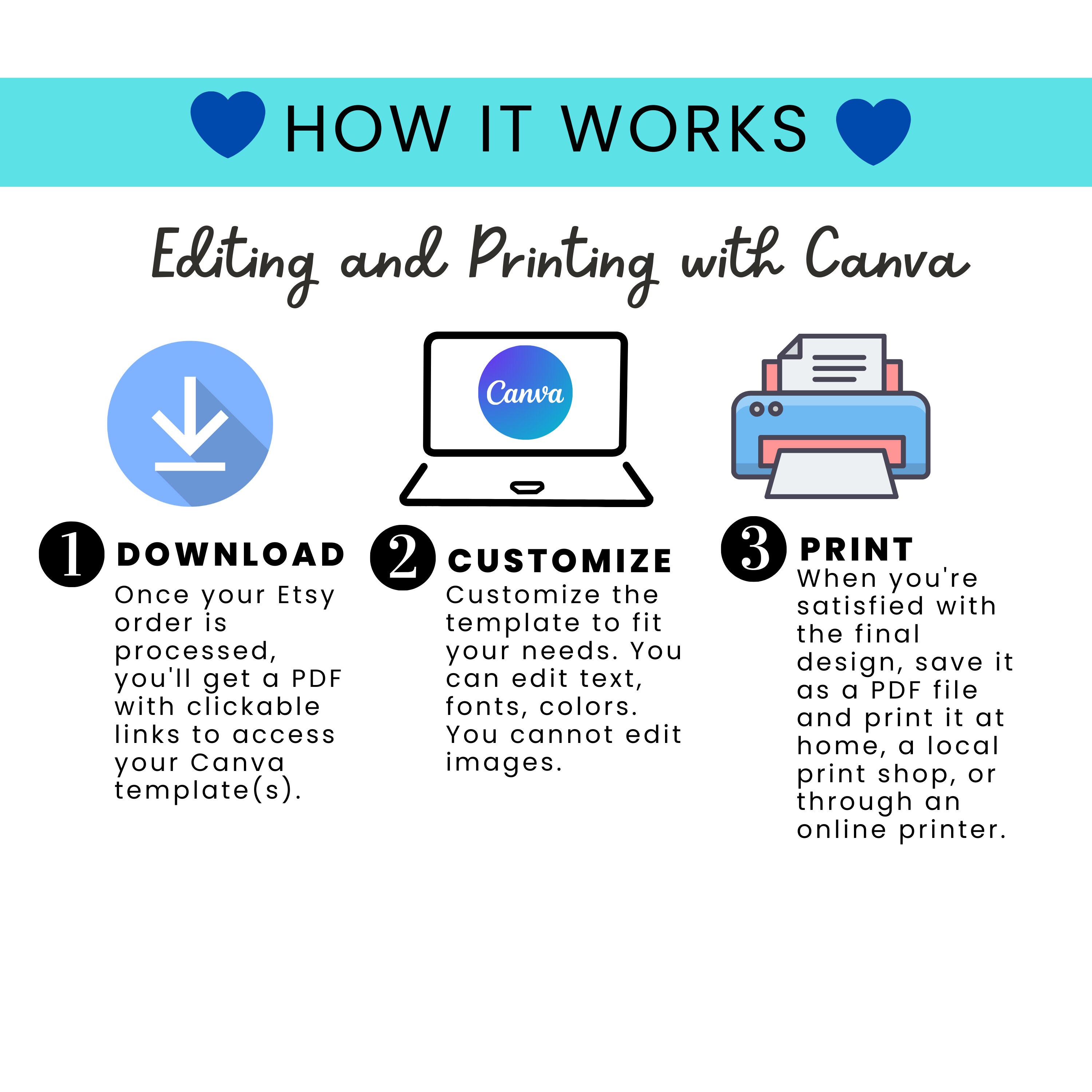 Editable Summer Bucket List Printable, Personalized Summer Activity ...