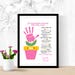 Mothers Day Handprint Art Poem, Handprint Flower Pot, Mothers Day ...