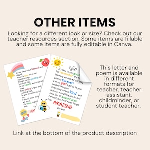 End of School Year Letter Printable, Goodbye Letter to Student ...