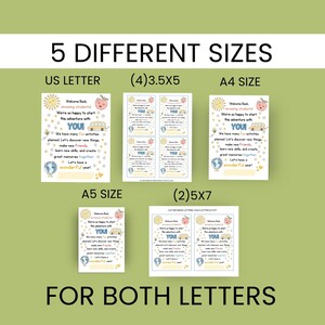 First Day of School Welcome Letter From Teacher: Fillable PDF - Etsy