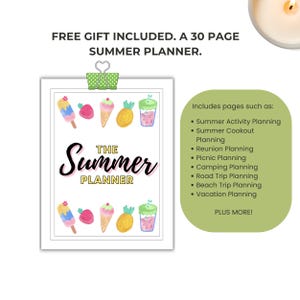 Editable Summer Bucket List Printable, Fun Family Activities Planner ...
