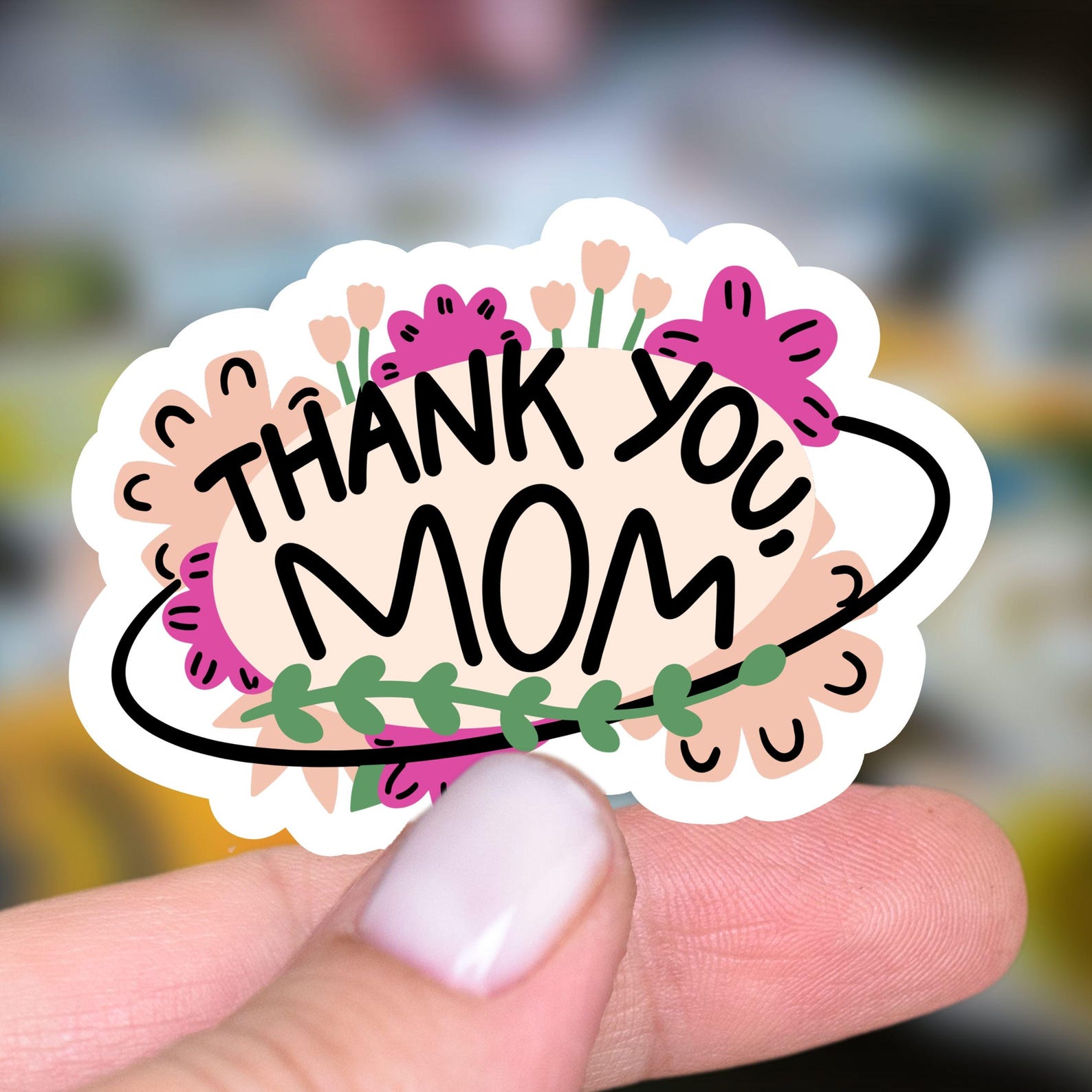 Waterproof Mom Stickers for Mothers Day, Mama Stickers, Mom Tumbler ...
