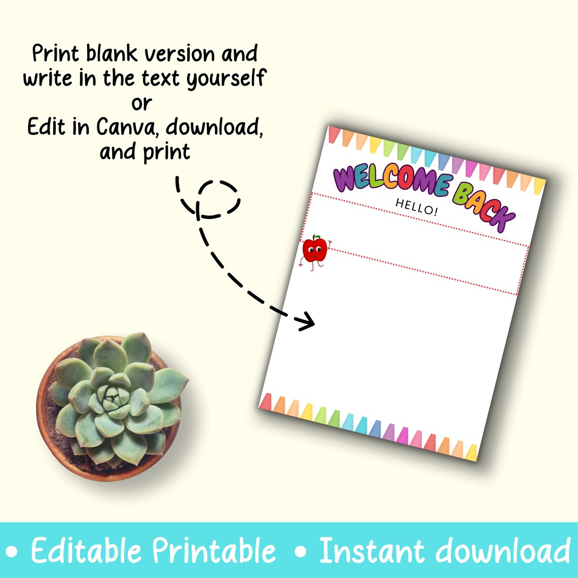 Editable Meet the Teacher Template, Newsletter Template Canva, All ...