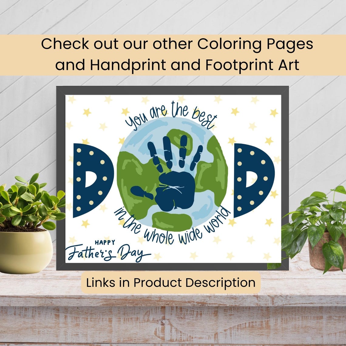 Guitar Handprint Art for Father's Day | Music Theme Keepsake Craft | My ...