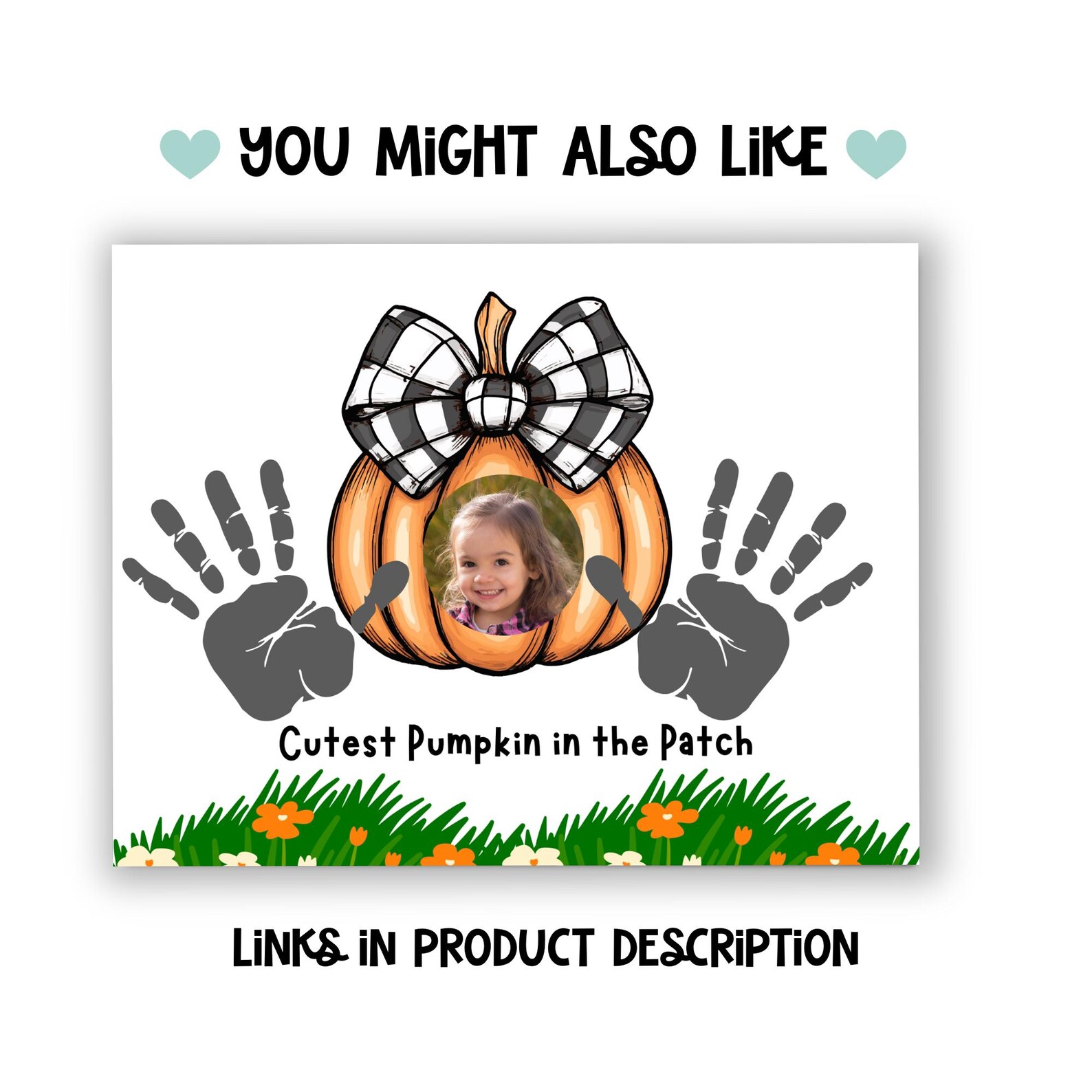 Spider Halloween Handprint Craft, Printable Halloween Handprint Art ...