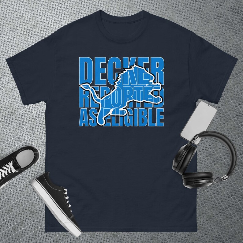 Decker Reported as Eligible T-shirt - Etsy UK