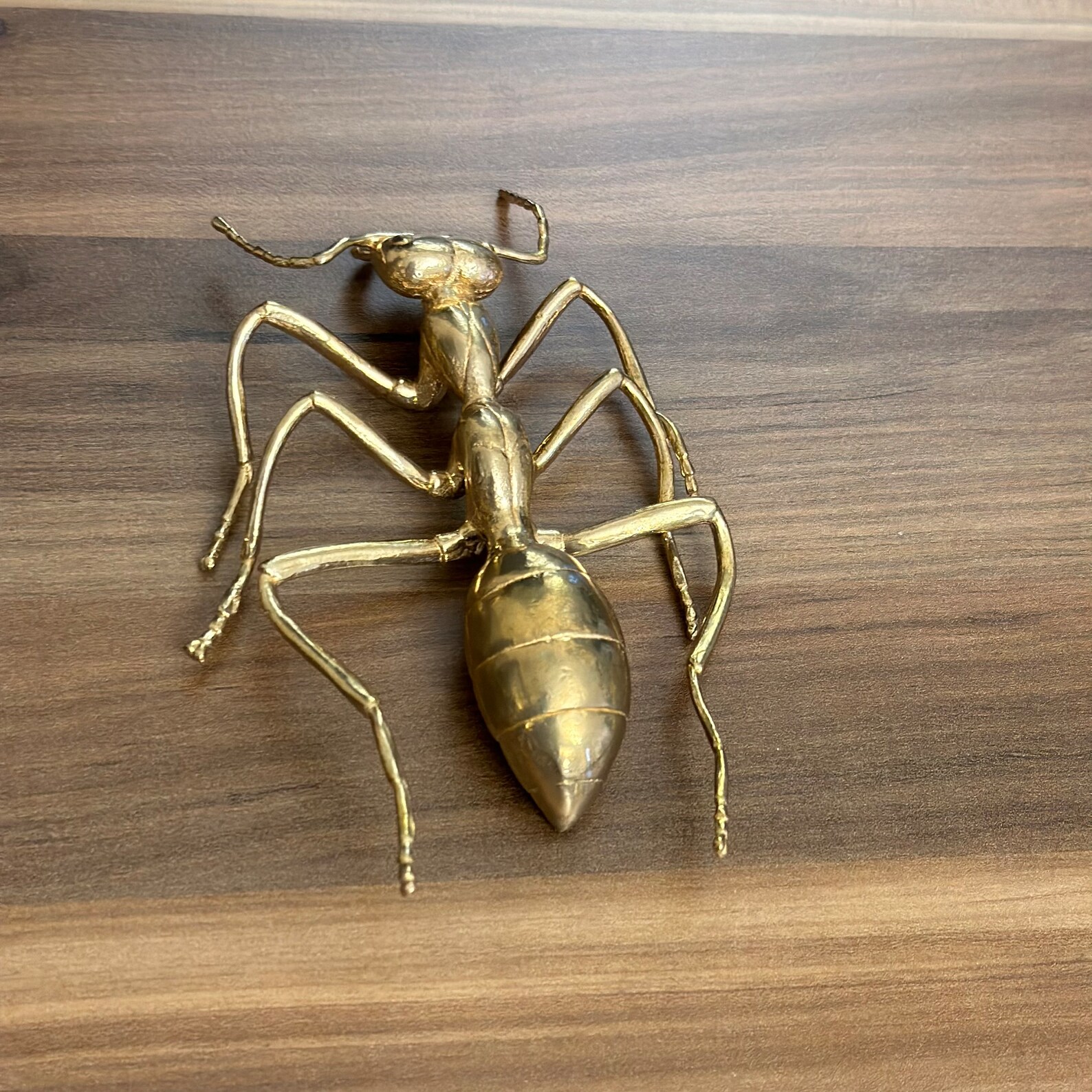 Bronze Ant Sculpture, Gold Color Ant Sculpture, Ant Decoration, Pismire ...