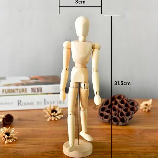 Wooden Figure Model - Etsy