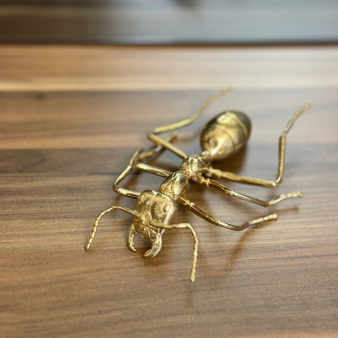 Bronze Ant Sculpture, Gold Color Ant Sculpture, Ant Decoration, Pismire ...