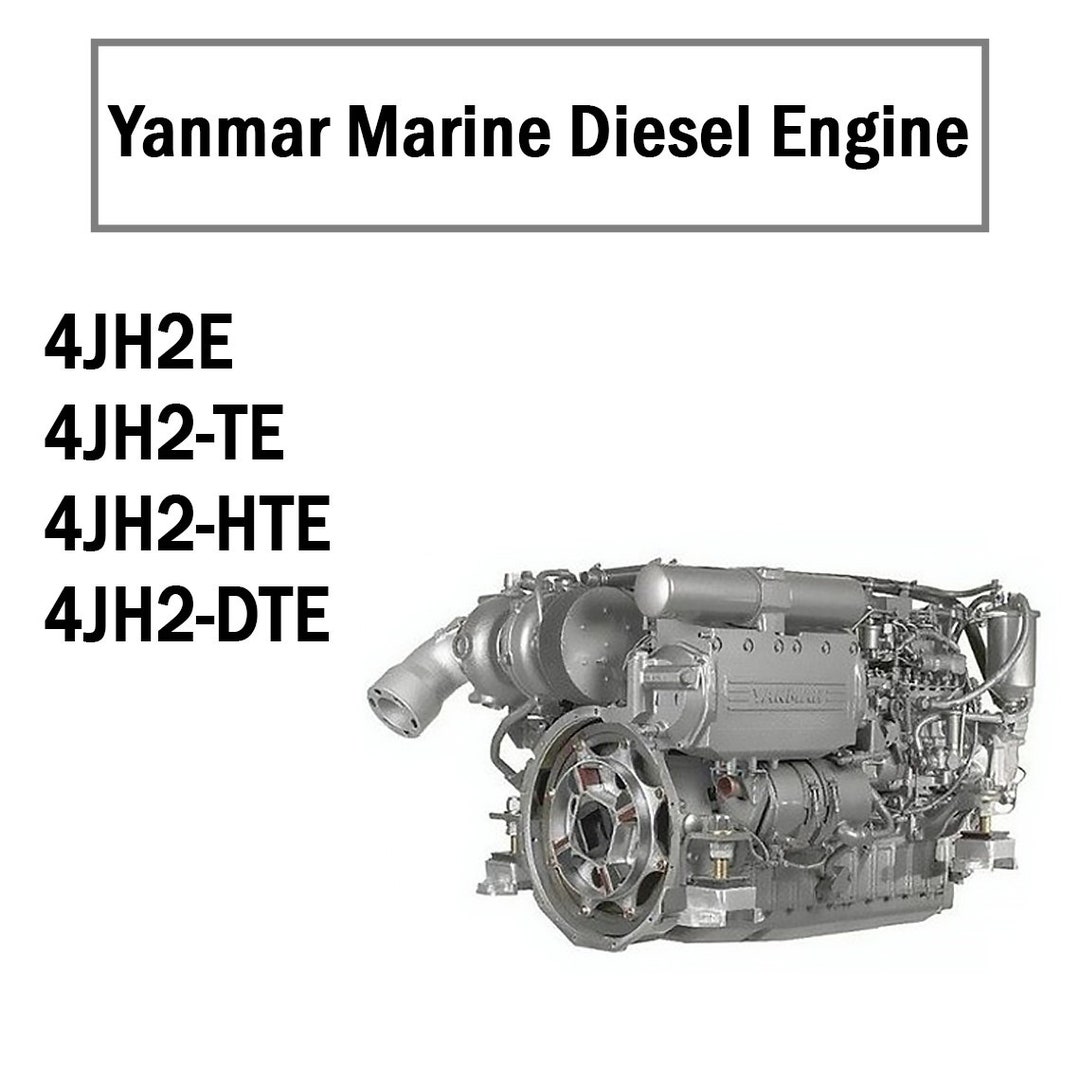 Service Manual for Yanmar Marine Diesel Engine 4JH2-DTE 4JH2-HTE 4JH2-TE - Etsy