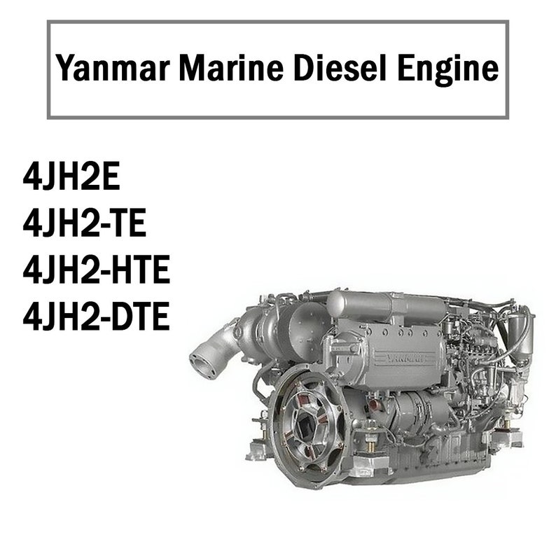 Service Manual for Yanmar Marine Diesel Engine 4JH2-DTE 4JH2-HTE 4JH2-TE - Etsy
