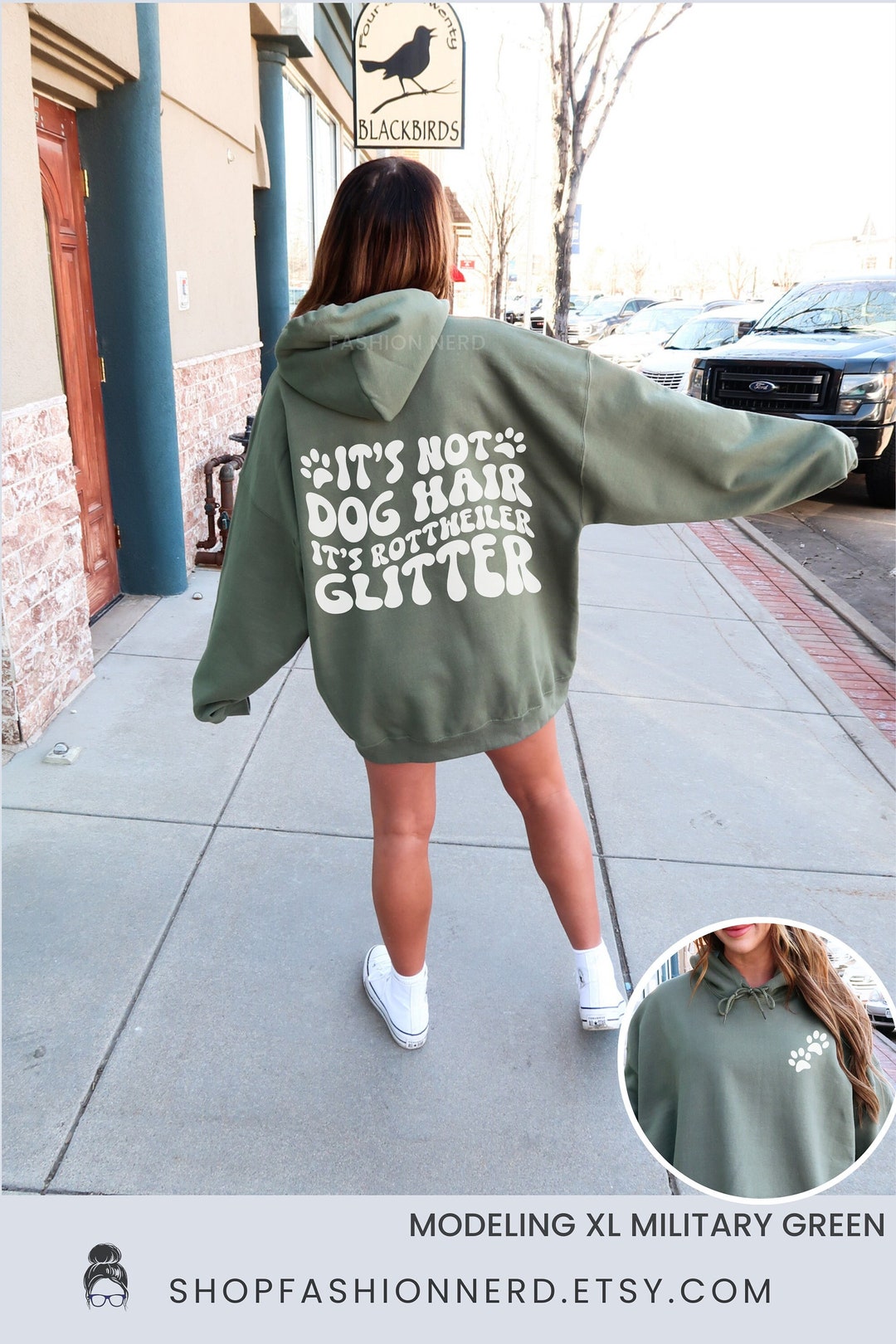 Custom Rottweiler Gifts Dog Mom Rottweiler Hoodie Sweatshirt ...