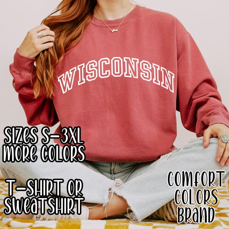 Wisconsin Shirt - Etsy
