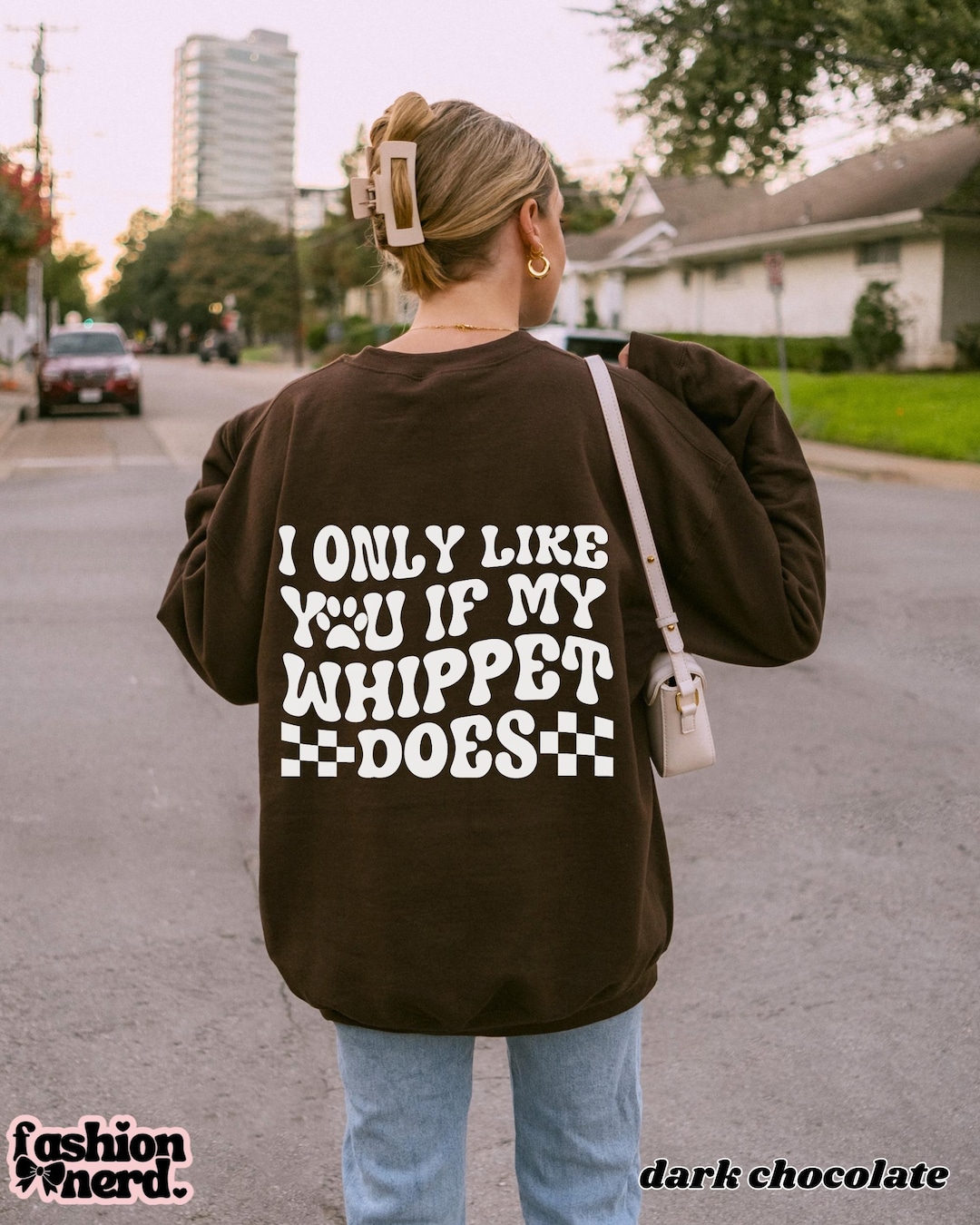 Custom Whippet Gifts Whippet Crewneck Sweatshirt Personalized Hoodie ...