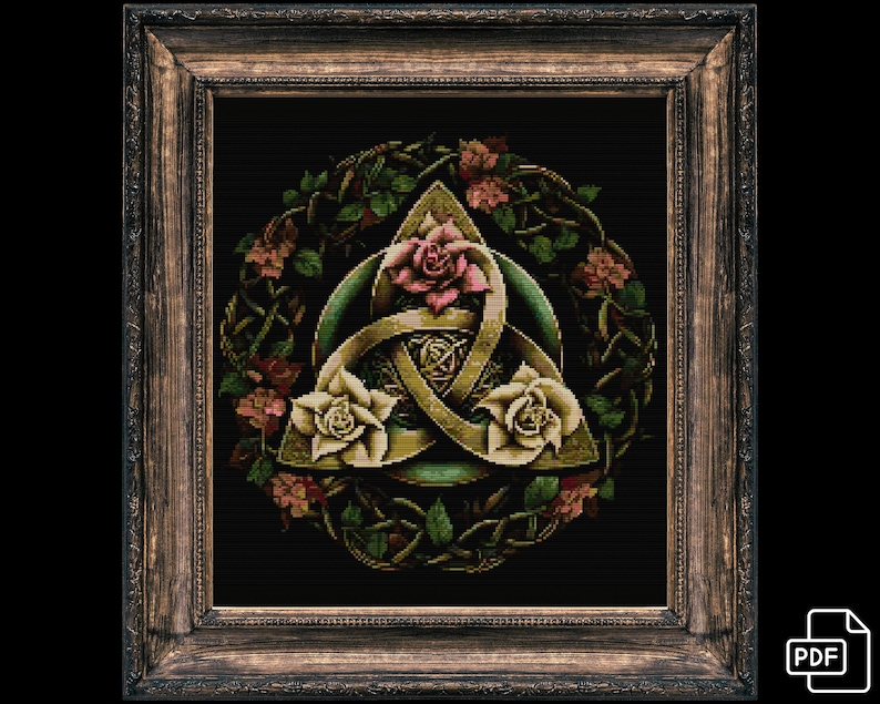 Celtic Witch Knot Cross Stitch Pattern Celtic-inspired Crafts - Etsy ...